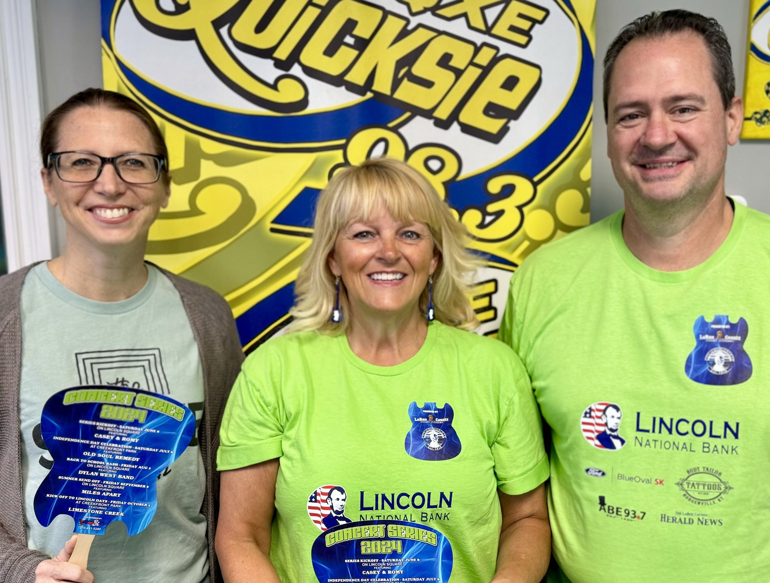 Hodgenville Concert Series 2024 – Quicksie 98.3